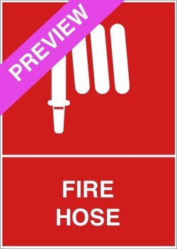 Fire Hose Red Sign Free Download | Hourly Workforce Tracking
