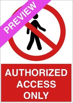 Authorized Access Only Red Sign Free Download | Hourly Workforce Tracking