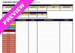 Construction Daily Or Weekly Inspection Template | Hourly Workforce ...