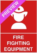 Fire Fighting Equipment Red Sign Free Download | Hourly Workforce Tracking