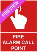 Fire Alarm Call Point Red Sign Free Download | Hourly Workforce Tracking